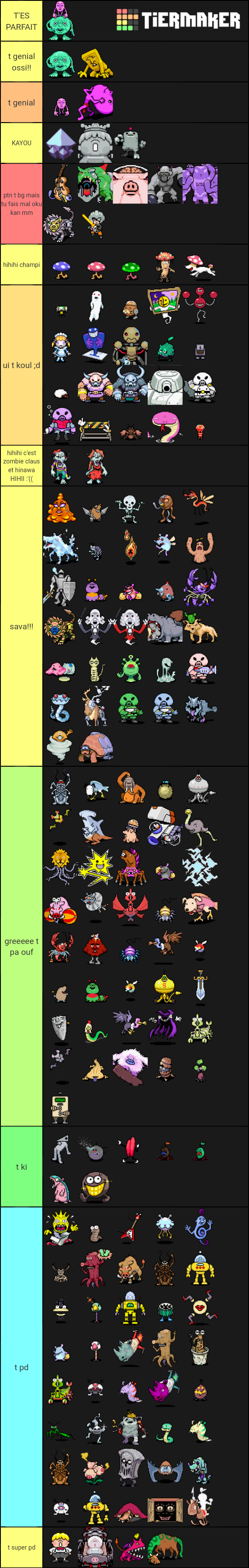Mother 3 Enemies Tier List (Community Rankings) - TierMaker