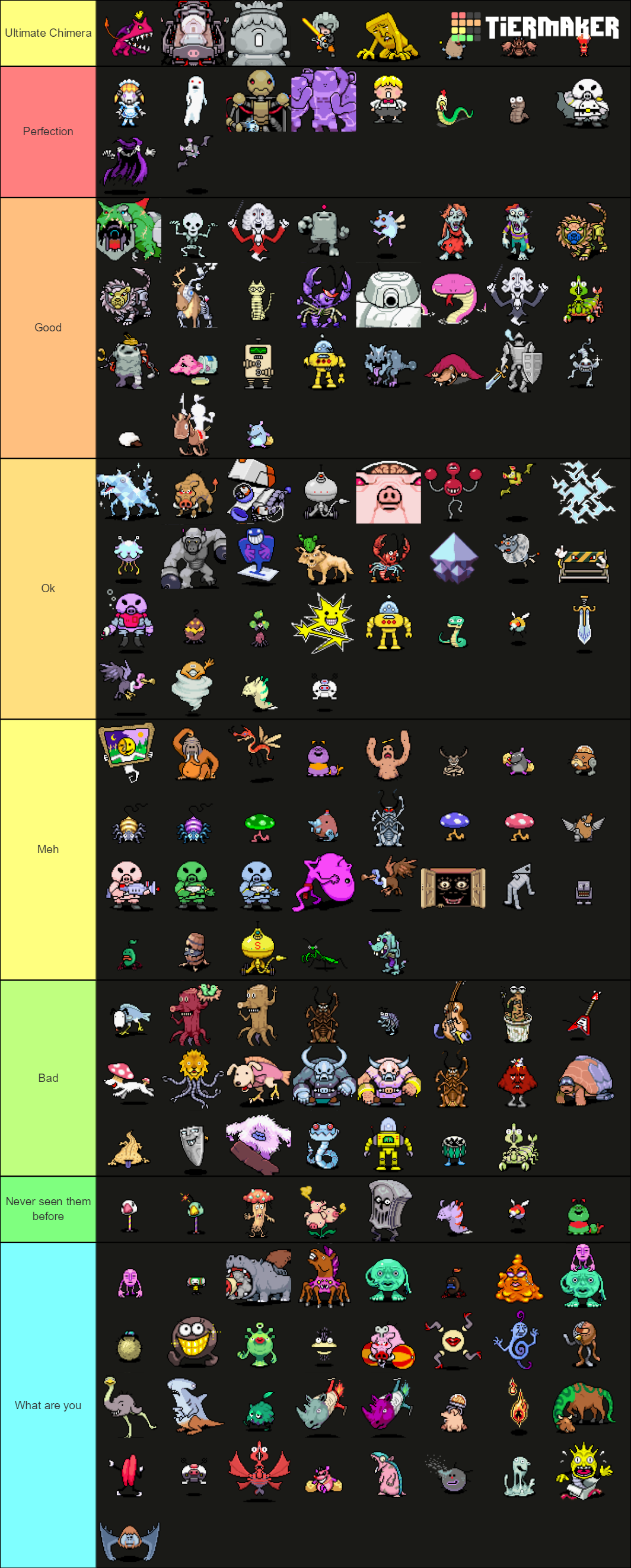 Mother 3 Enemies Tier List (Community Rankings) - TierMaker