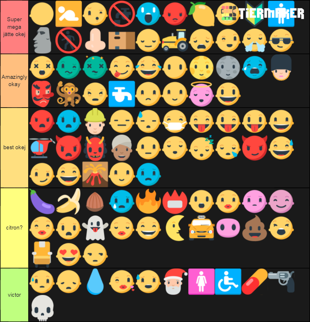 Mozilla emoji Tier List (Community Rankings) - TierMaker