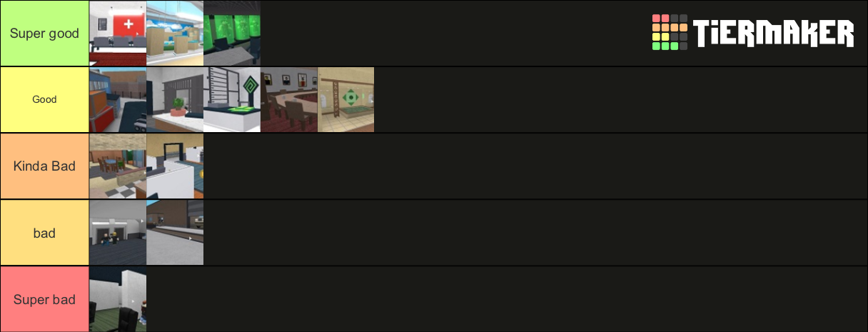 Murder Mystery 2 Maps Tier List (Community Rankings) - TierMaker