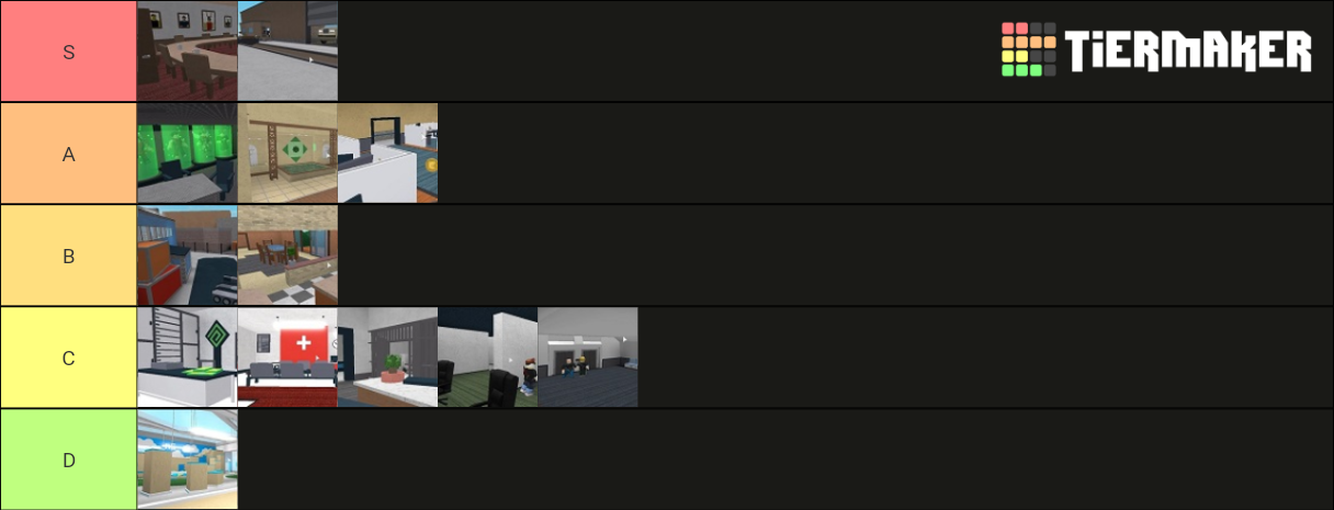 Murder Mystery 2 Maps Tier List (Community Rankings) - TierMaker