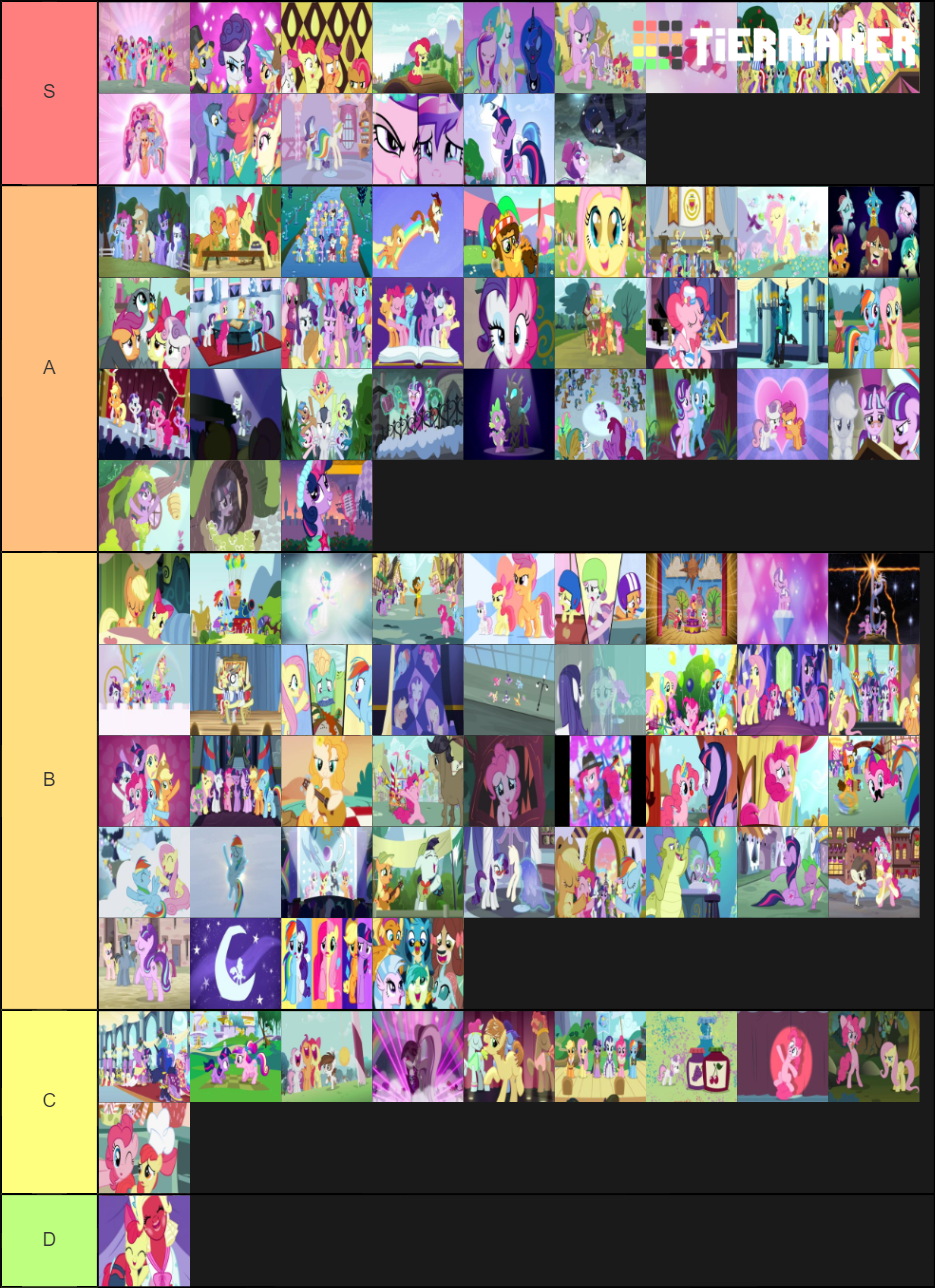My little pony friendship is magic songs Tier List (Community Rankings ...