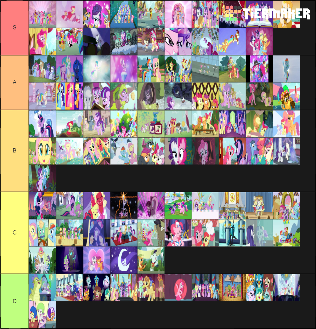 My little pony friendship is magic songs Tier List (Community Rankings ...