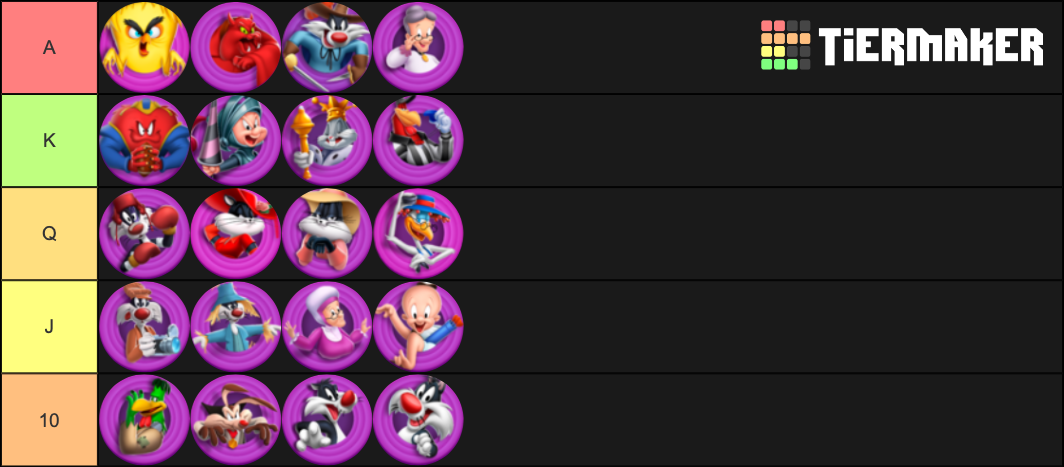 My LTWoM Template Tier List (Community Rankings) - TierMaker