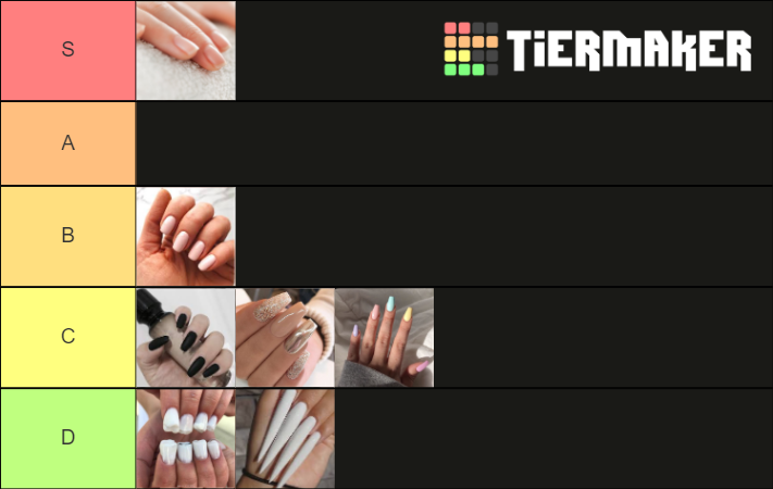 Nails t Tier List (Community Rankings) - TierMaker