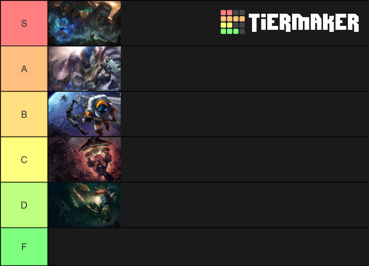 Nautilus Skins Tier List (Community Rankings) - TierMaker