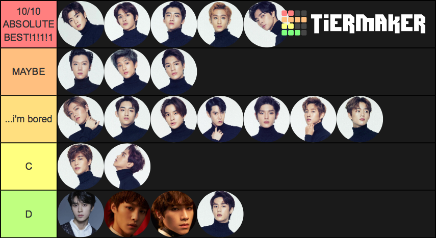 Nct 2019 Tier List (Community Rankings) - TierMaker