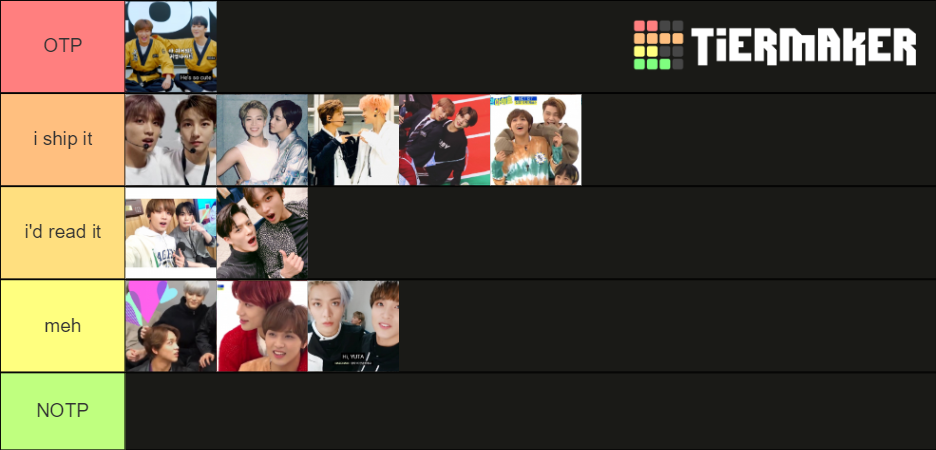 NCT Haechan Ships Tier List (Community Rankings) - TierMaker