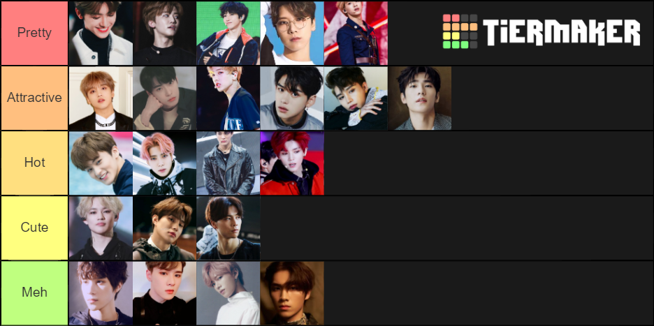 Nct Visuals Tier List (Community Rankings) - TierMaker