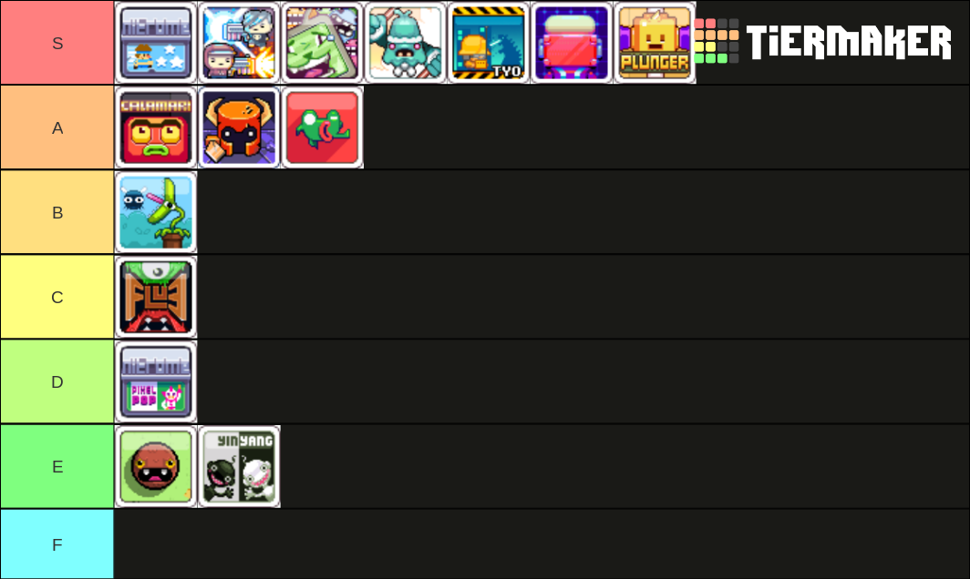 Nitrome Flash Games Tier List (Community Rankings) - TierMaker