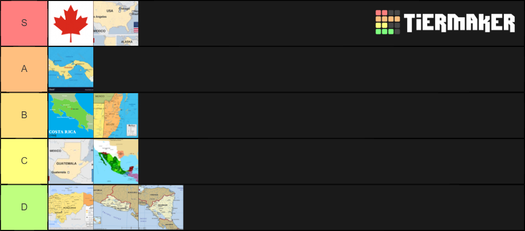 North American Tier List (Community Rankings) - TierMaker