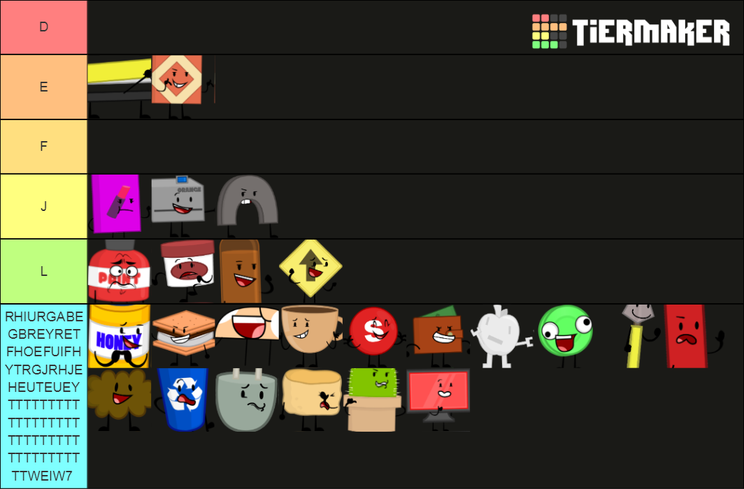Object terror (reboot) Tier List (Community Rankings) - TierMaker