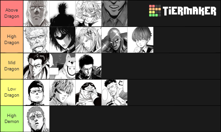 One Punch Man > Rank S Heroes! Tier List (Community Rankings) - TierMaker