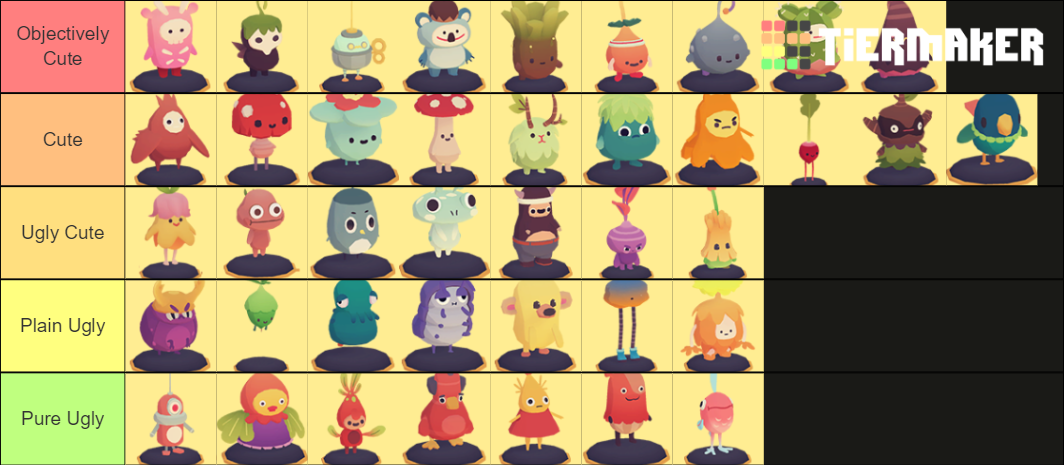 ooblets Tier List (Community Rankings) - TierMaker