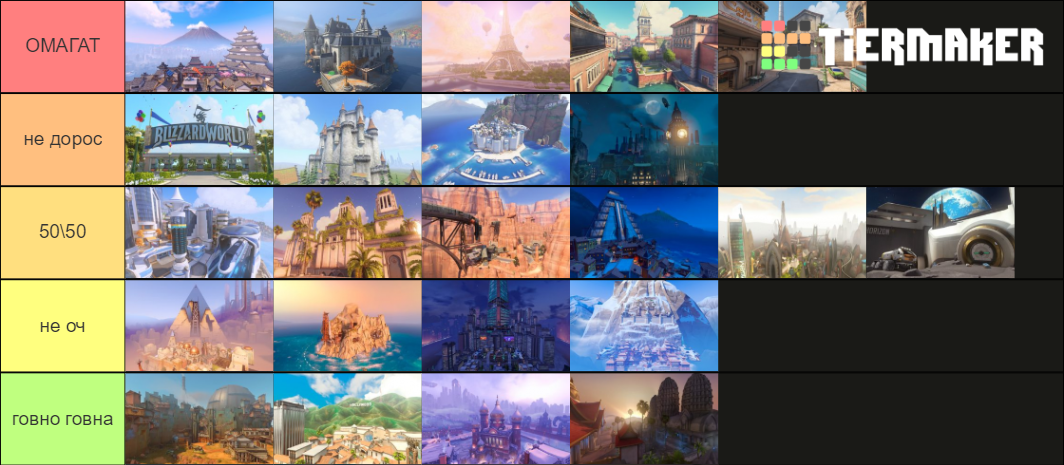 Overwatch: Cities & Countries Tier List (Community Rankings) - TierMaker