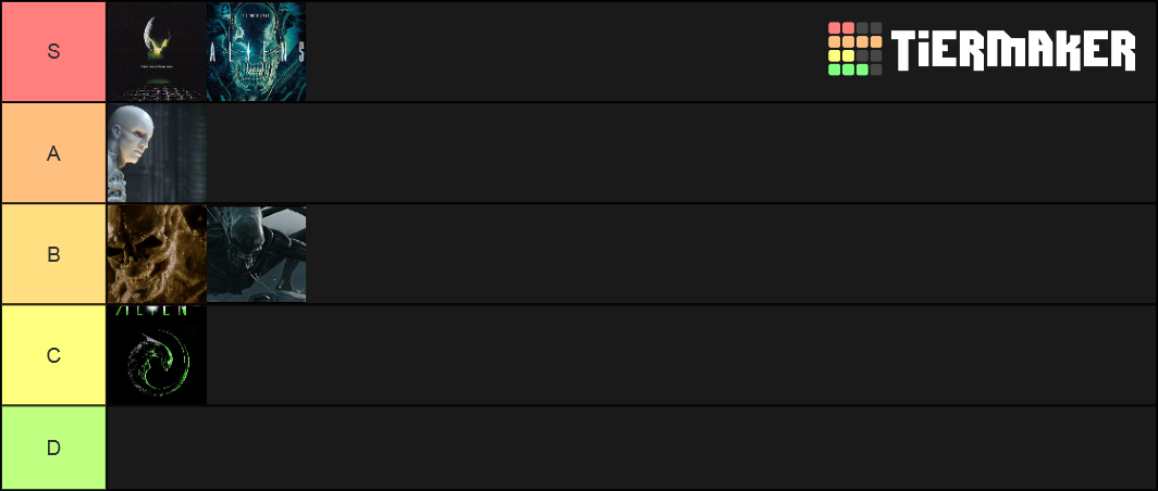 Alien Movies Tier List (Community Rankings) - TierMaker