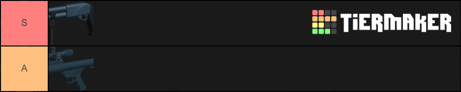 PF Guns Other Tier List (Community Rankings) - TierMaker