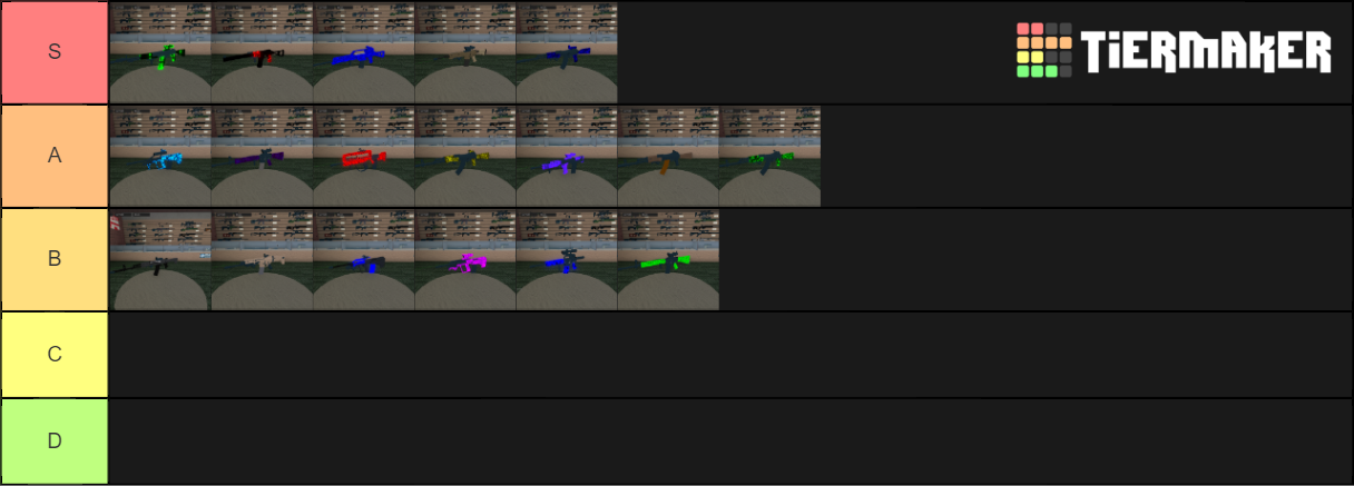 Phantom Forces AR Tier List (Community Rankings) - TierMaker