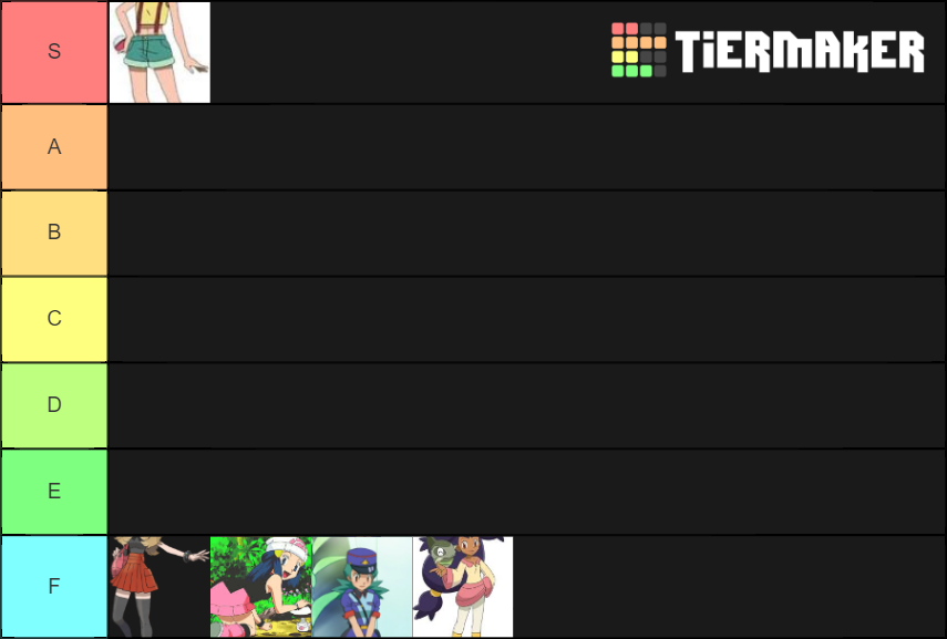 Pokemon Female Tier List (Community Rankings) - TierMaker