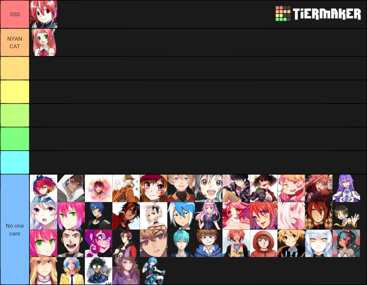 Popular UTAU Tier List (Community Rankings) - TierMaker