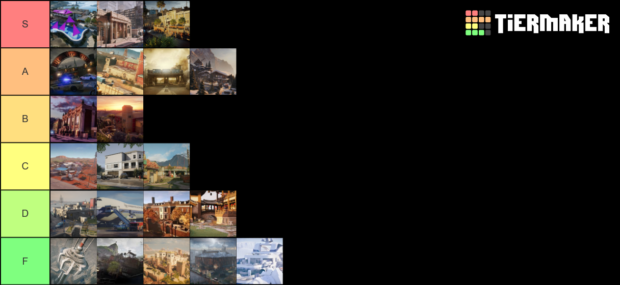 Rainbow 6 map pool tier Tier List (Community Rankings) - TierMaker