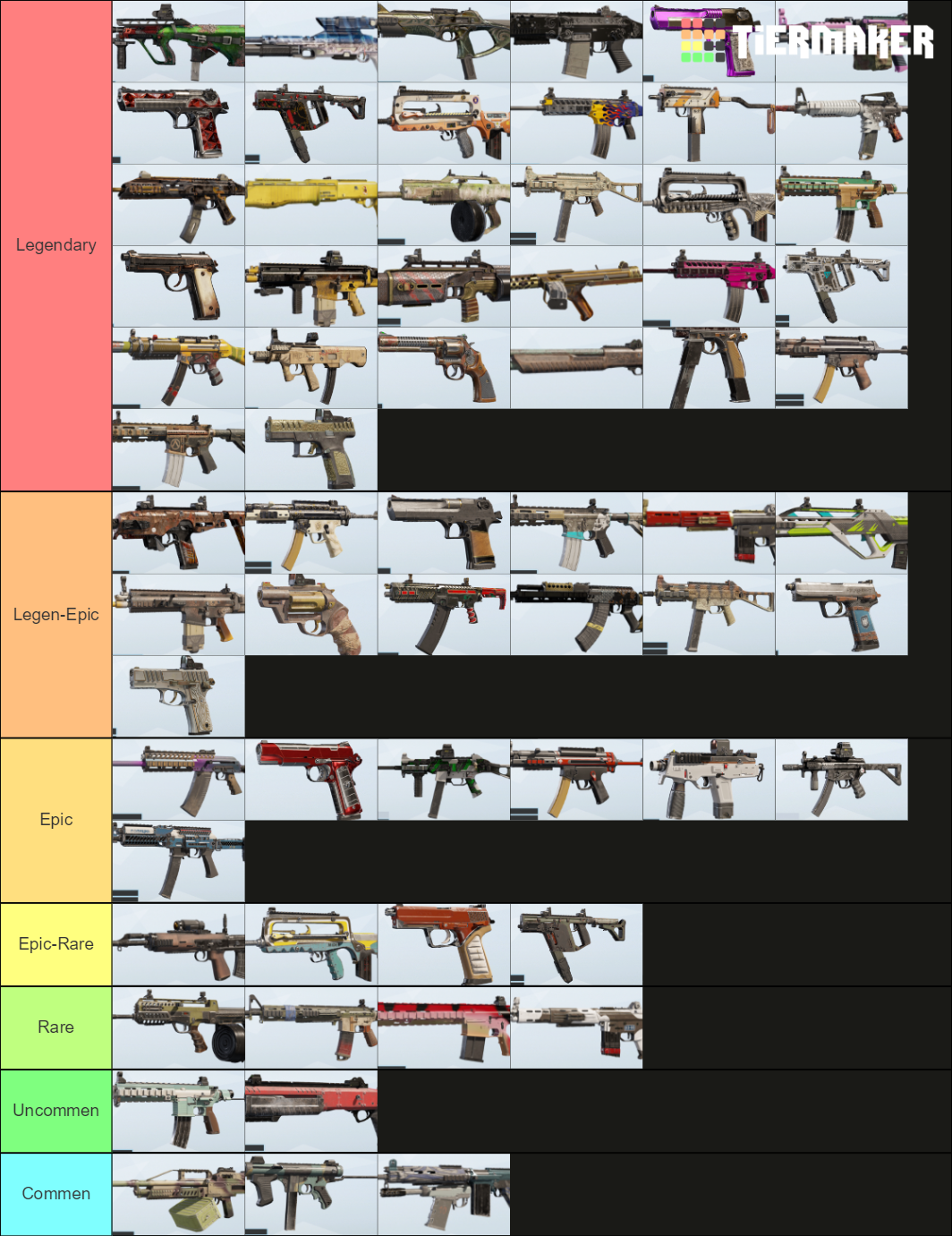 Rainbow Six Siege legendary Weapons Tier List (Community Rankings ...