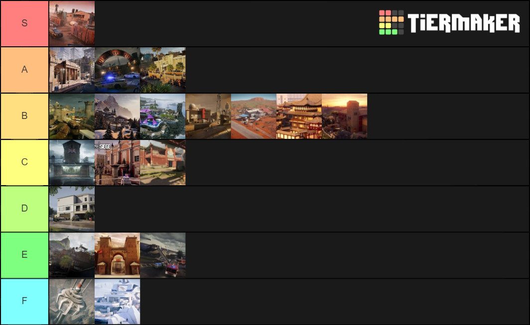 Rainbow six siege maps (Shifting Tides) Tier List (Community Rankings ... Rainbow six siege maps (Shifting Tides) Tier List (Community Rankings ...
