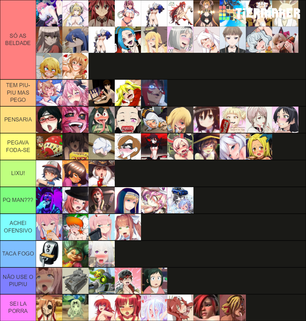 Random Waifus Tier List (Community Rankings) - TierMaker