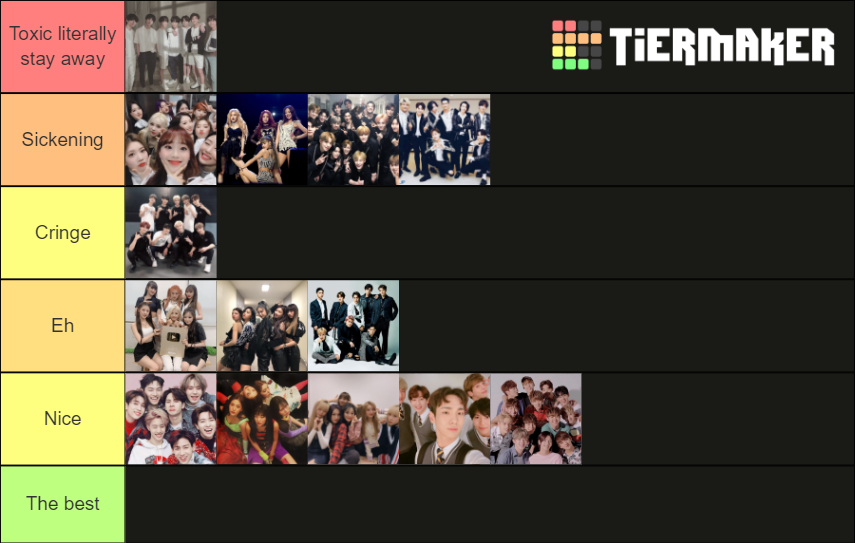 Ranking Kpop Fandoms Tier List (Community Rankings) - TierMaker