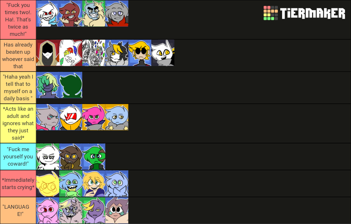 Respawn Webcomic Characters Tier List (Community Rankings) - TierMaker