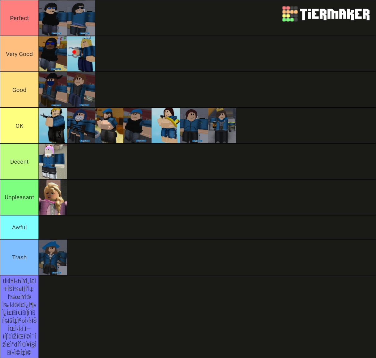 Roblox Arsenal Skins (Updated) Tier List (Community Rankings) - TierMaker