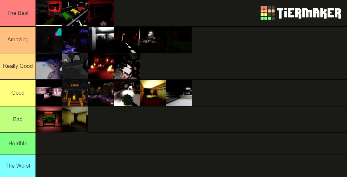 Roblox Bear maps Tier List (Community Rankings) - TierMaker