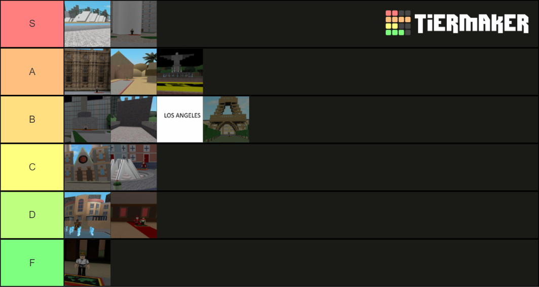 Roblox TAR Auto Legs Tier List (Community Rankings) - TierMaker
