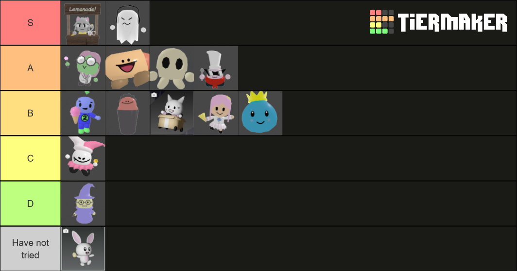 Roblox Tower Heroes Towers (ALL CHARACTERS) Tier List (Community ...