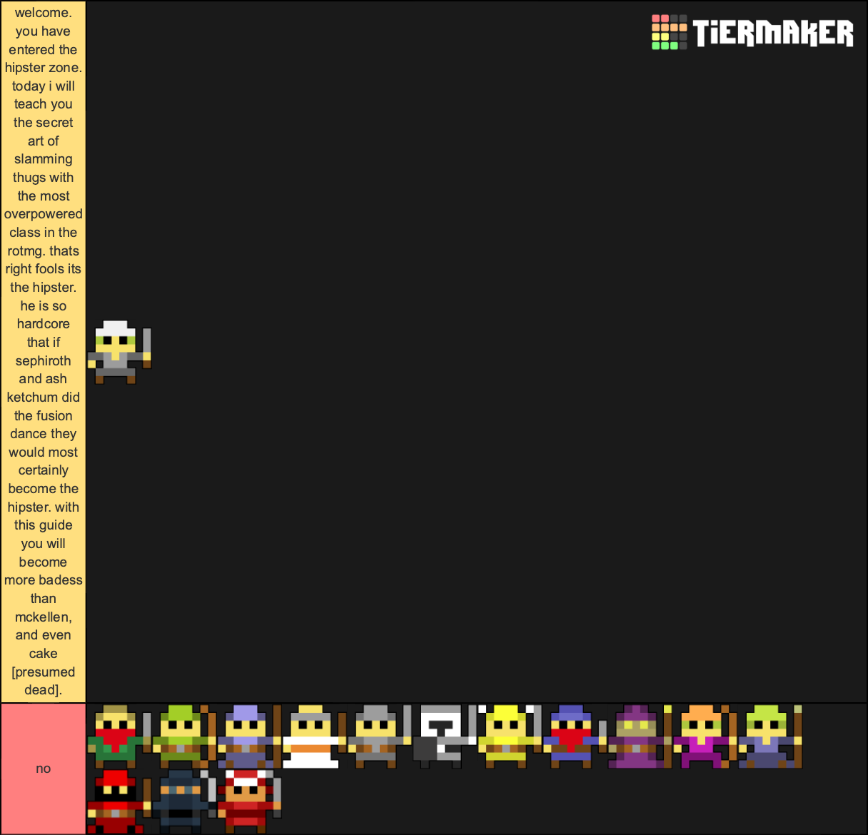 RotMG Classes Tier List (Community Rankings) - TierMaker
