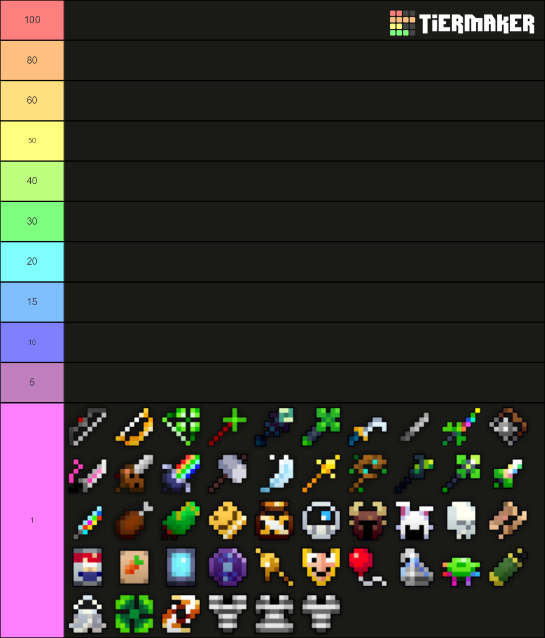 Rotmg Whites Tier List (Community Rankings) - TierMaker