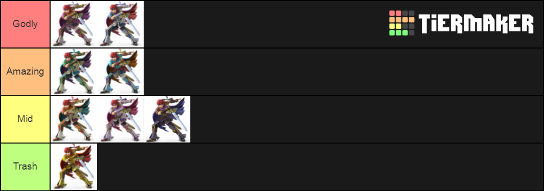 Roy skins Tier List (Community Rankings) - TierMaker