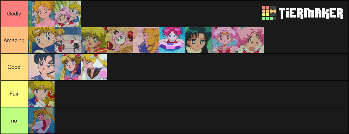 Sailor Moon Animators Tier List (Community Rankings) - TierMaker