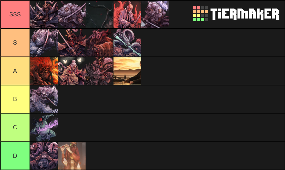 Sekiro boss tierlisr Tier List (Community Rankings) - TierMaker