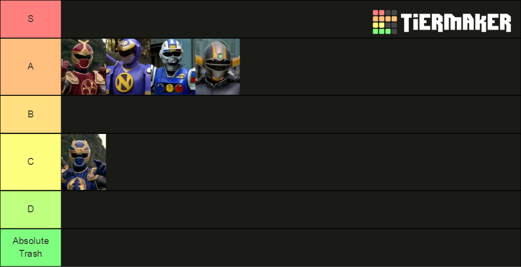 Sentai Extra Ranger and Hero Tiers Tier List (Community Rankings ...