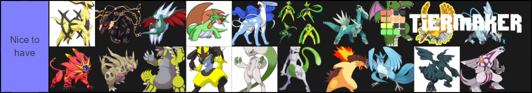 Shiny Legendary Pokemon Tier List (Community Rankings) - TierMaker