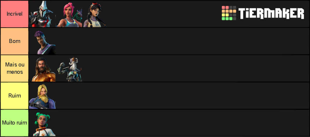 Skins do Passe Temporada 3 Capítulo 2 Tier List (Community Rankings ...