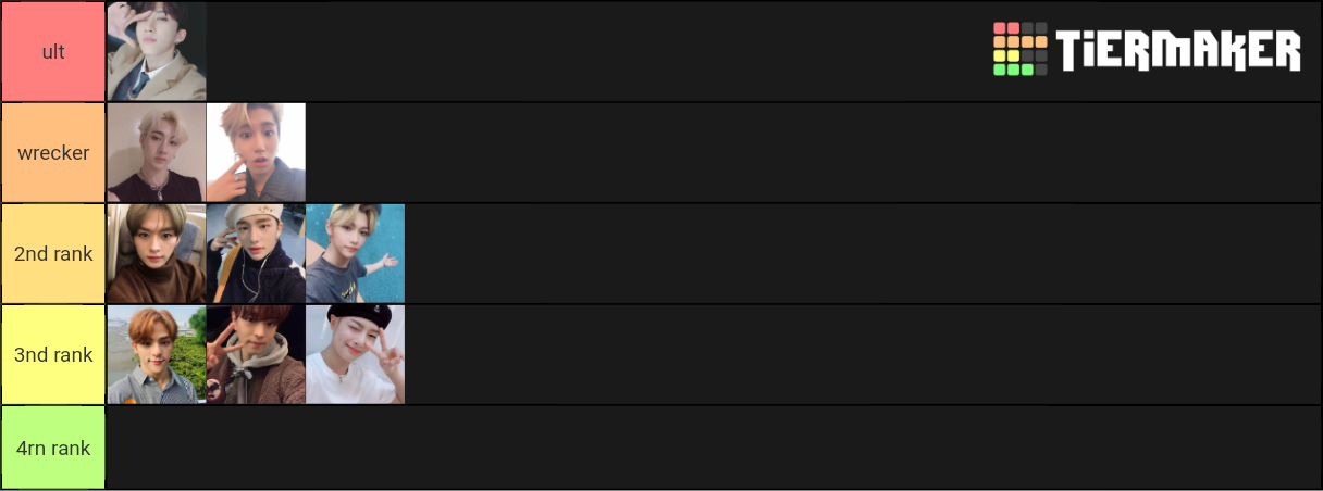 skz members Tier List (Community Rankings) - TierMaker