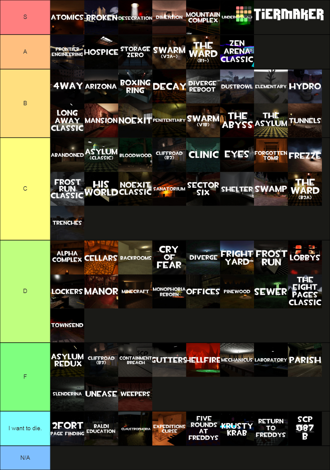 Slender Fortress 2 Modified Map (2020 / 10 / 13) Tier List (Community ...