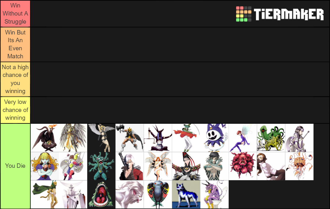 SMT Demons You Can Beat In A Fist Fight Tier List (Community Rankings ...