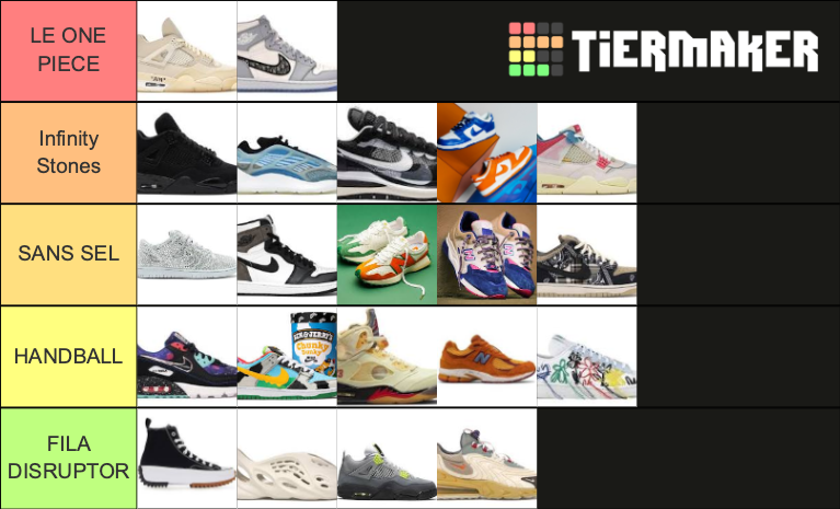 SNEAKER OF THE YEAR 2020 Tier List (Community Rankings) - TierMaker