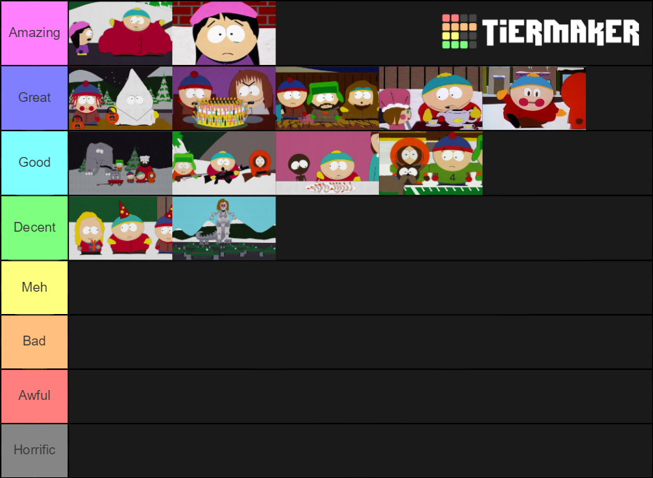 SP 1st season Tier List (Community Rankings) - TierMaker