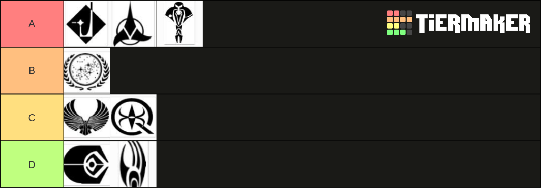 Star Trek Conquest Factions Tier List (Community Rankings) - TierMaker