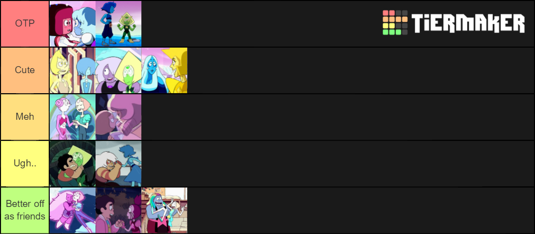 Steven Universe Gem Ships (Dec. 2019) Tier List (Community Rankings ...