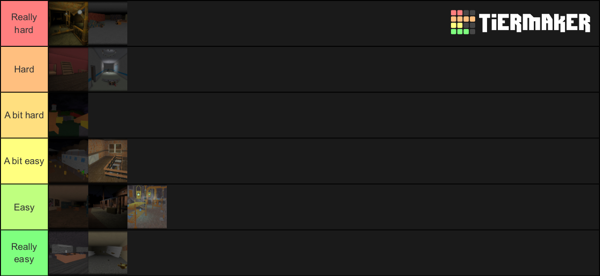 Stop It Slender Roblox maps eth Tier List (Community Rankings) - TierMaker